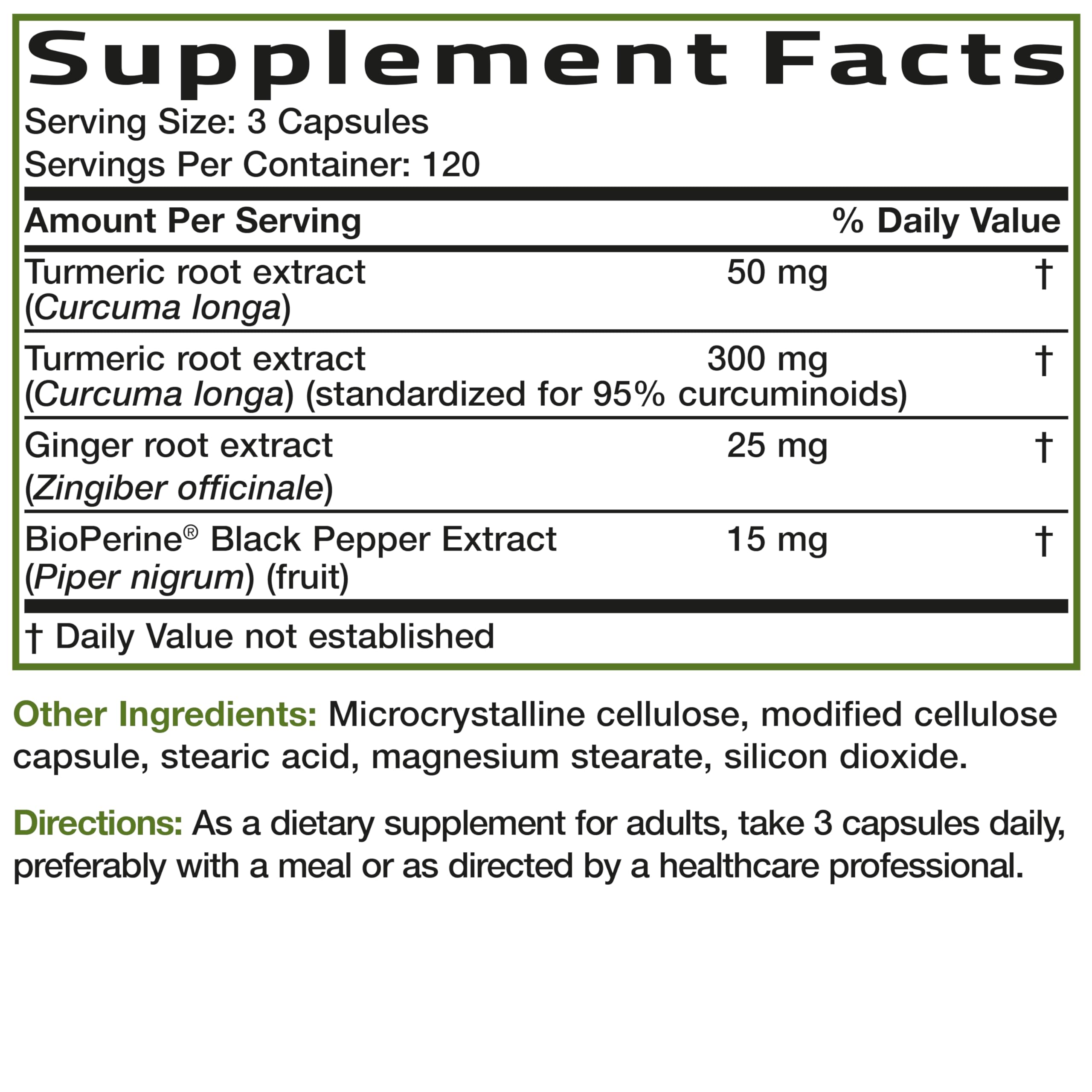 Bronson turmeric for holistic health