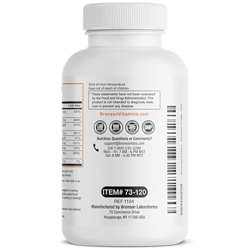 Bronson vitamin b complex benefits