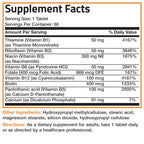 Bronson vitamin b complex for stress relief
