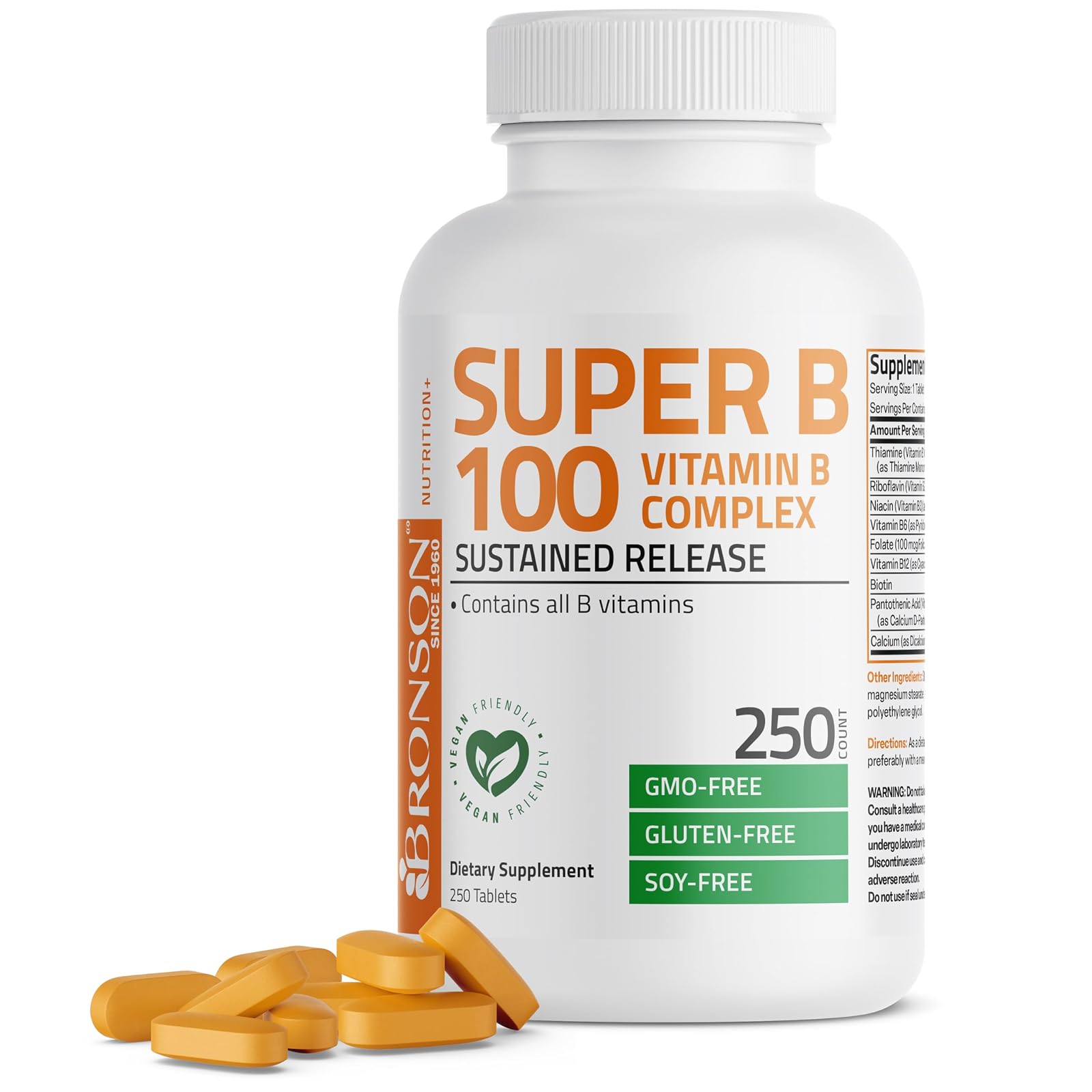 Bronson vitamin b complex tablets