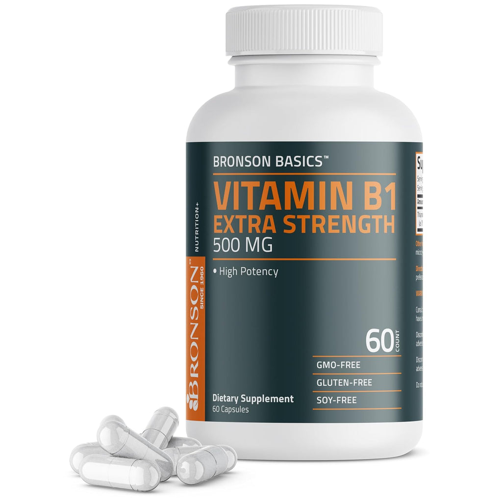 Bronson vitamin B1 extra strength capsules