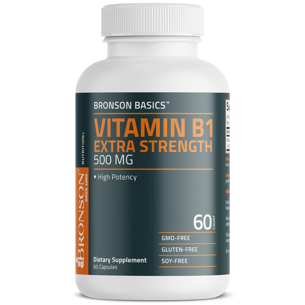 Bronson vitamin B1 supports metabolism