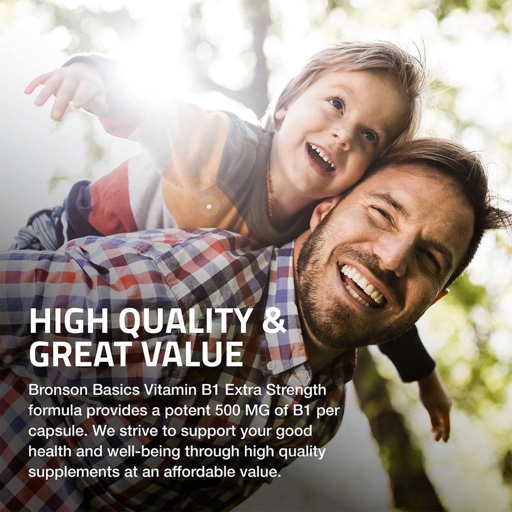 Bronson vitamin B1 supports nerve function