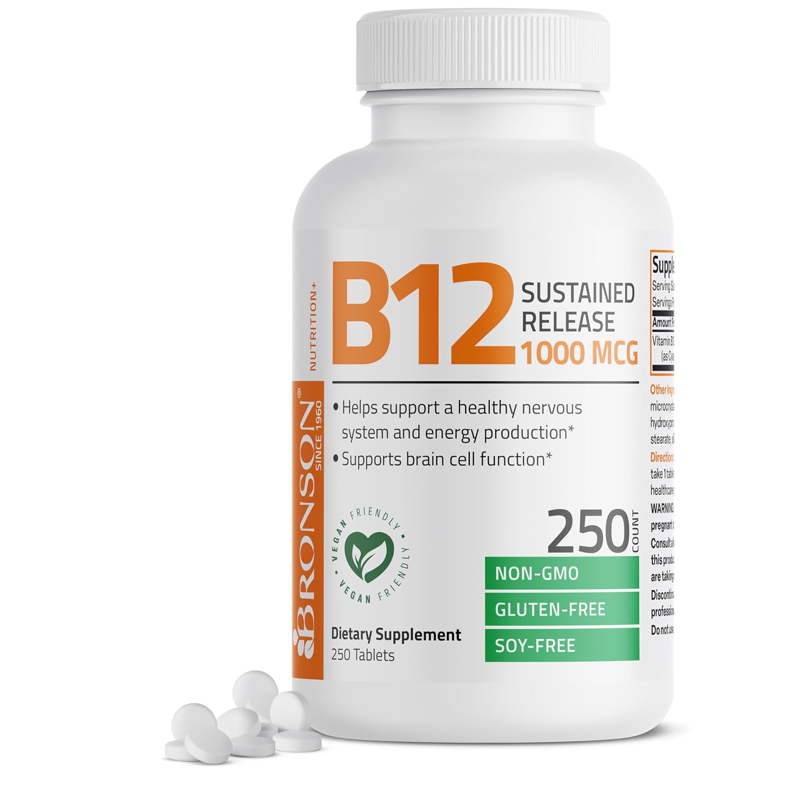Bronson vitamin B12 1000 mcg tablets