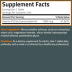 Bronson vitamin B12 for overall health