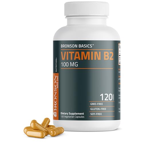 Bronson Vitamin B2 vegetarian capsules