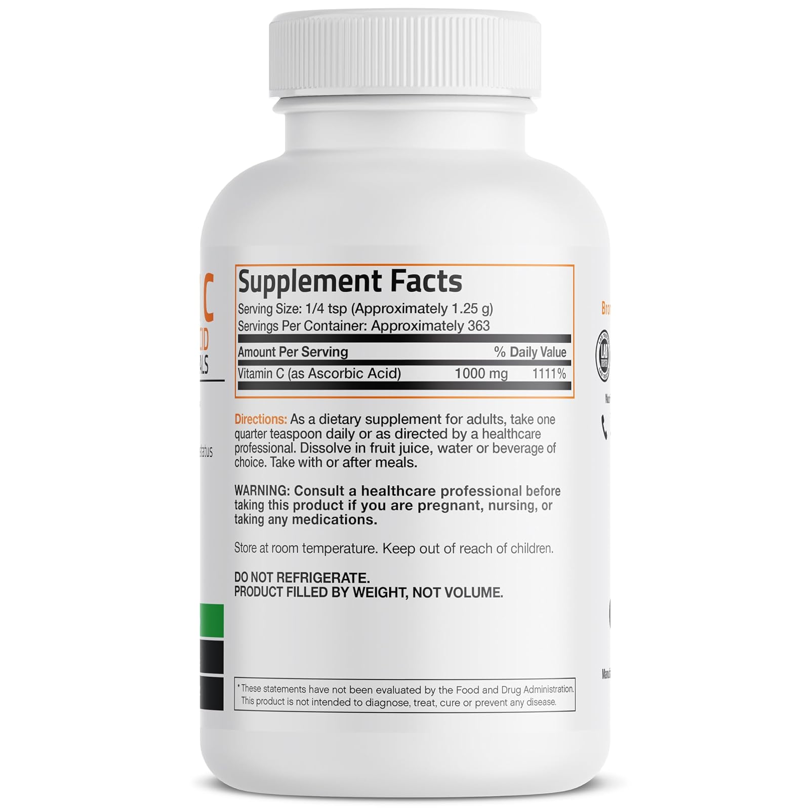 Bronson vitamin c for skin health