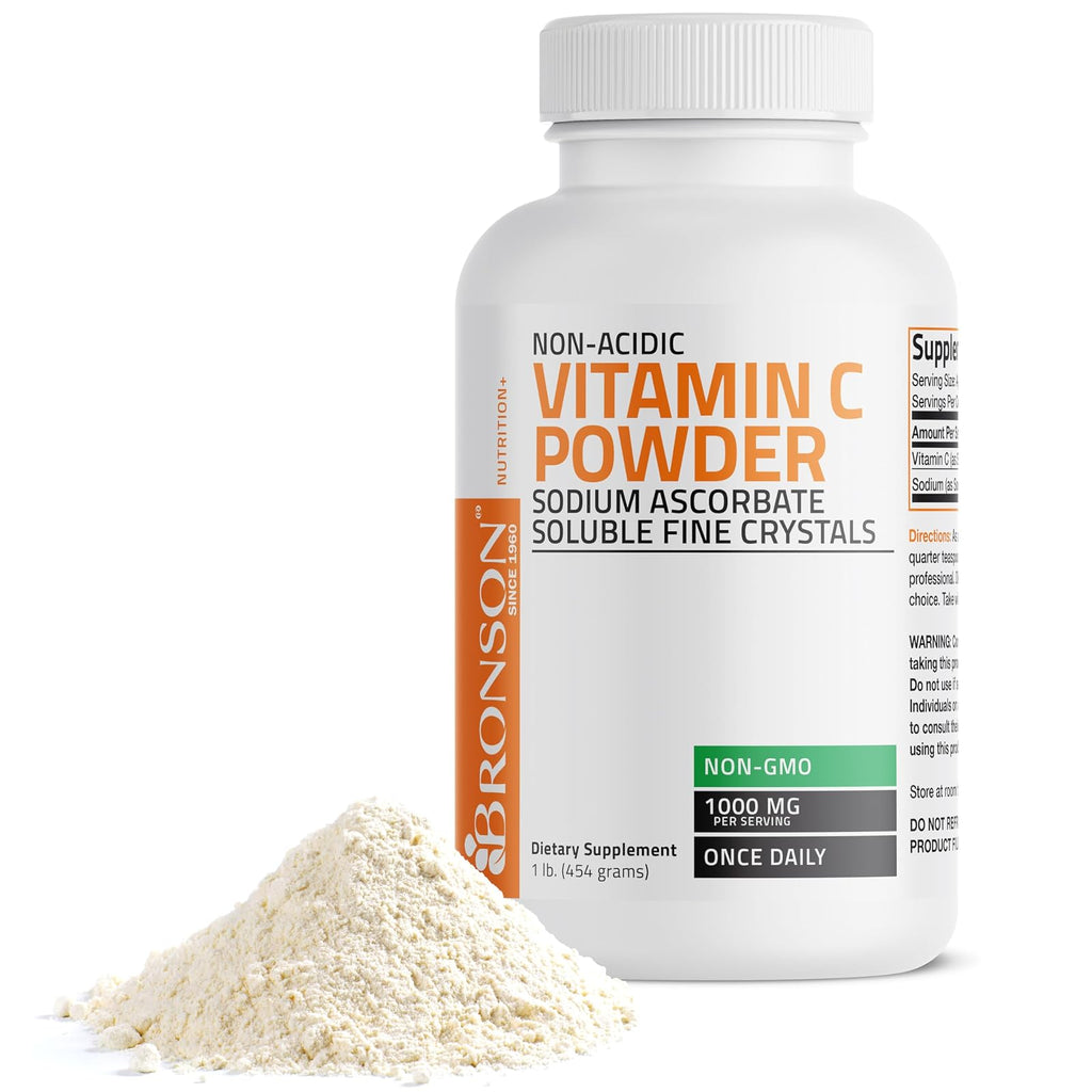 Bronson vitamin C powder for immunity