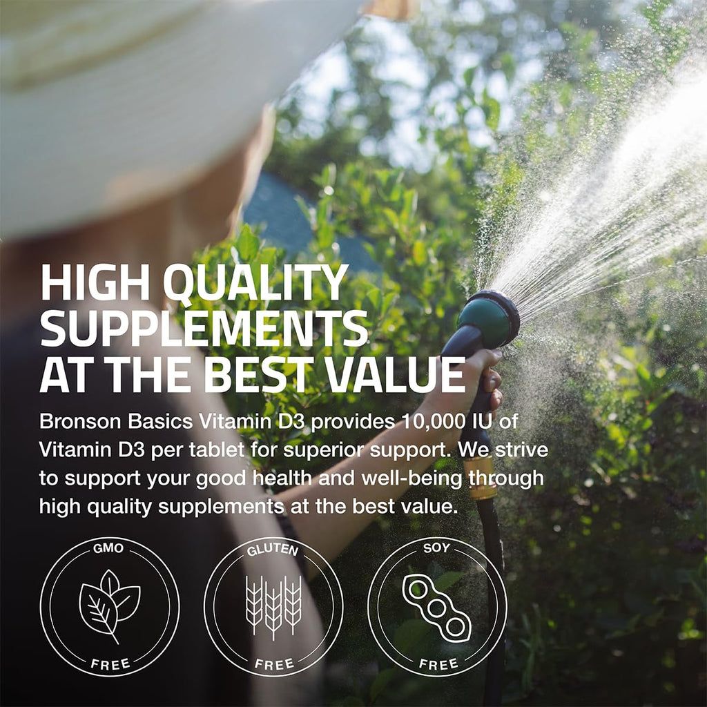 Bronson Vitamin D for bone strength