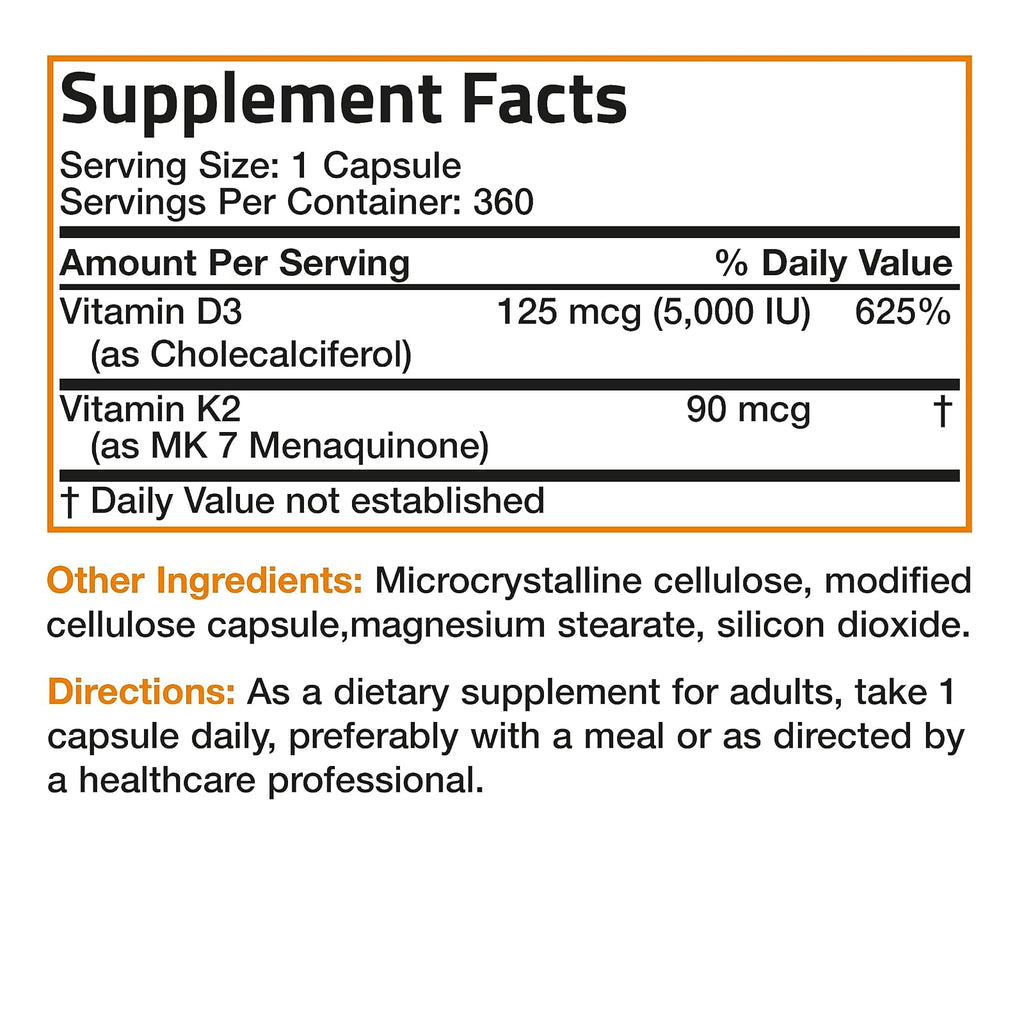 Bronson vitamin D for healthy bones