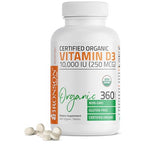 Bronson Vitamin D3 10,000 IU tablets