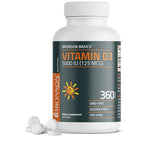 Bronson Vitamin D3 5000 IU tablets