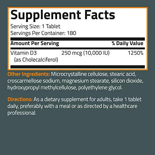 Bronson Vitamin D3 for healthy aging