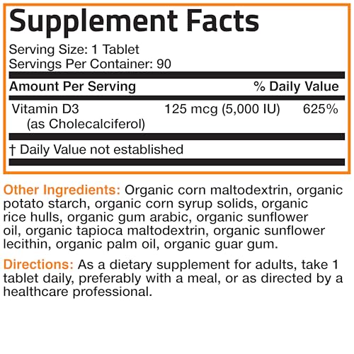 Bronson Vitamin D3 for overall wellness