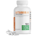 Bronson vitamin K capsules for health