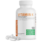 Bronson vitamin K capsules for health
