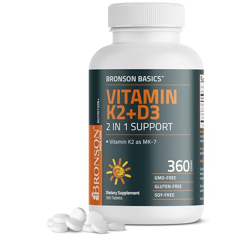 Bronson Vitamin K2 D3 benefits