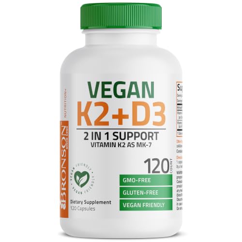 Bronson Vitamin K2 D3 capsules