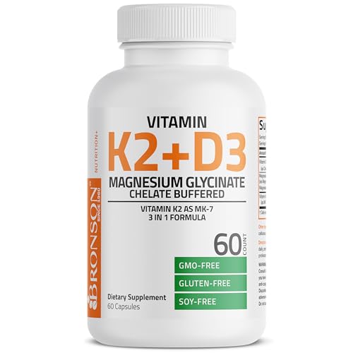 Bronson Vitamin K2 D3 capsules