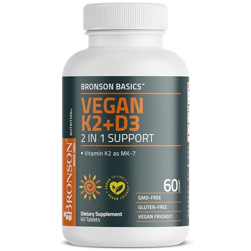Bronson Vitamin K2+D3 health benefits