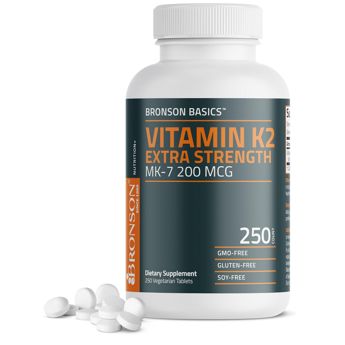 Bronson vitamin K2 MK-7 benefits