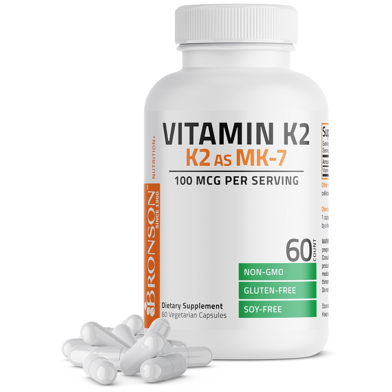 Bronson vitamin K2 MK7 capsules