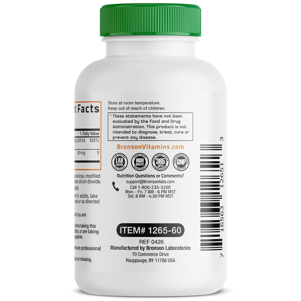 Bronson Vitamin K2 supports calcium absorption