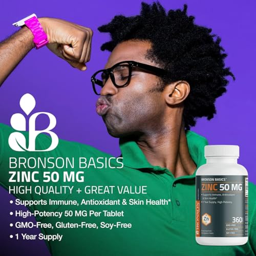 Bronson Zinc 50 MG for daily health