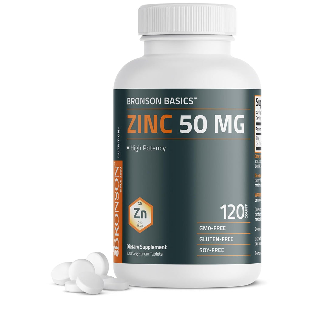 Bronson Zinc 50 mg tablets