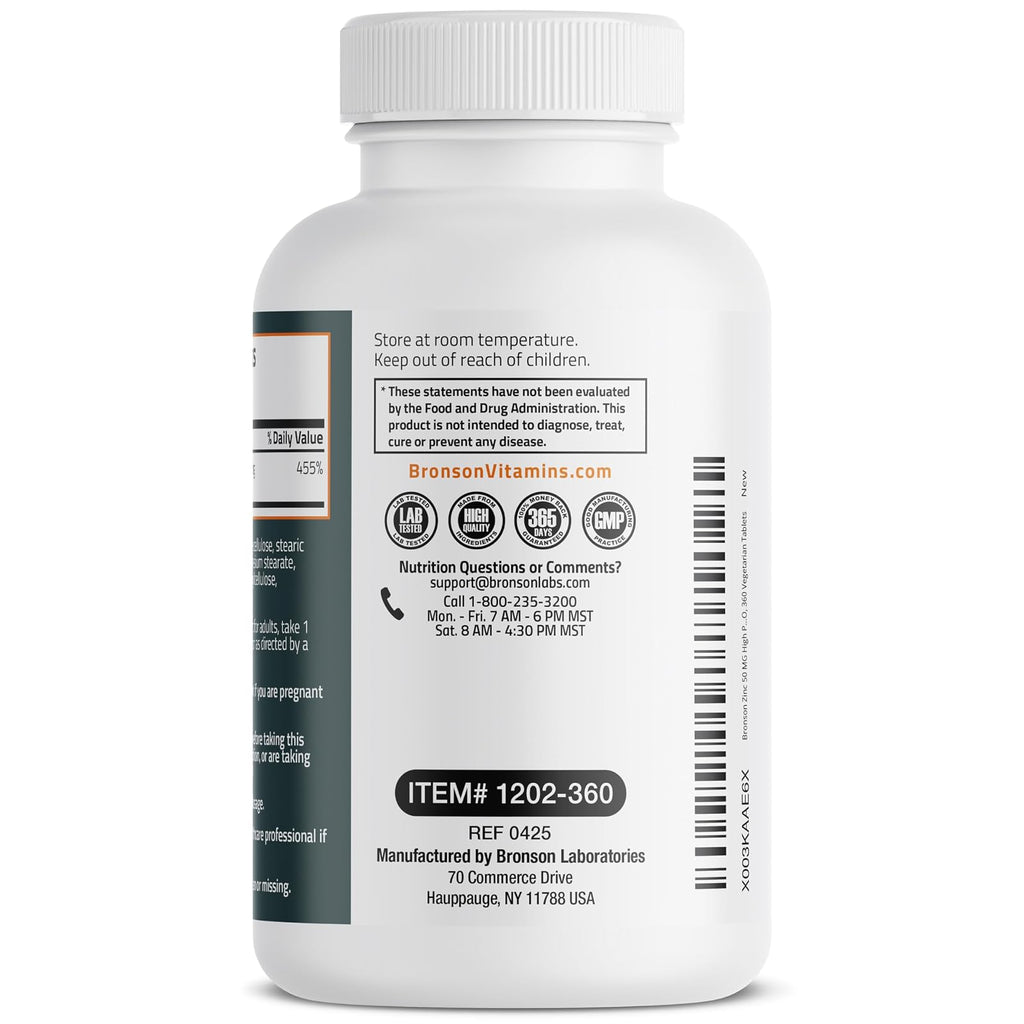 Bronson zinc for energy