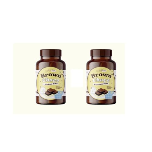 brown cocoa calcium tablets pack