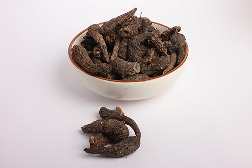 Brown herbal supplements for wellness