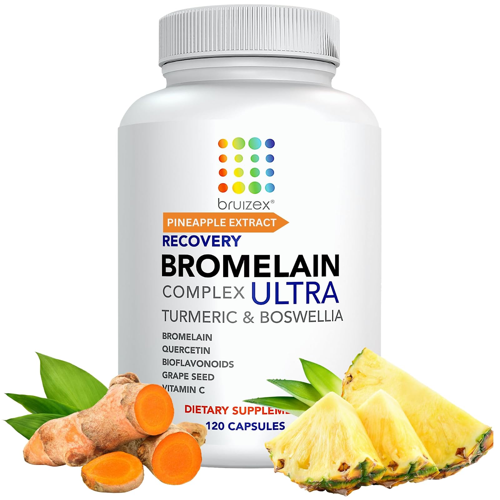 Bruizex bromelain digestive support capsules