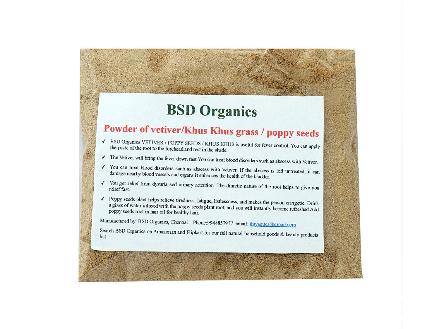 BSD Organics herbal supplements for wellness