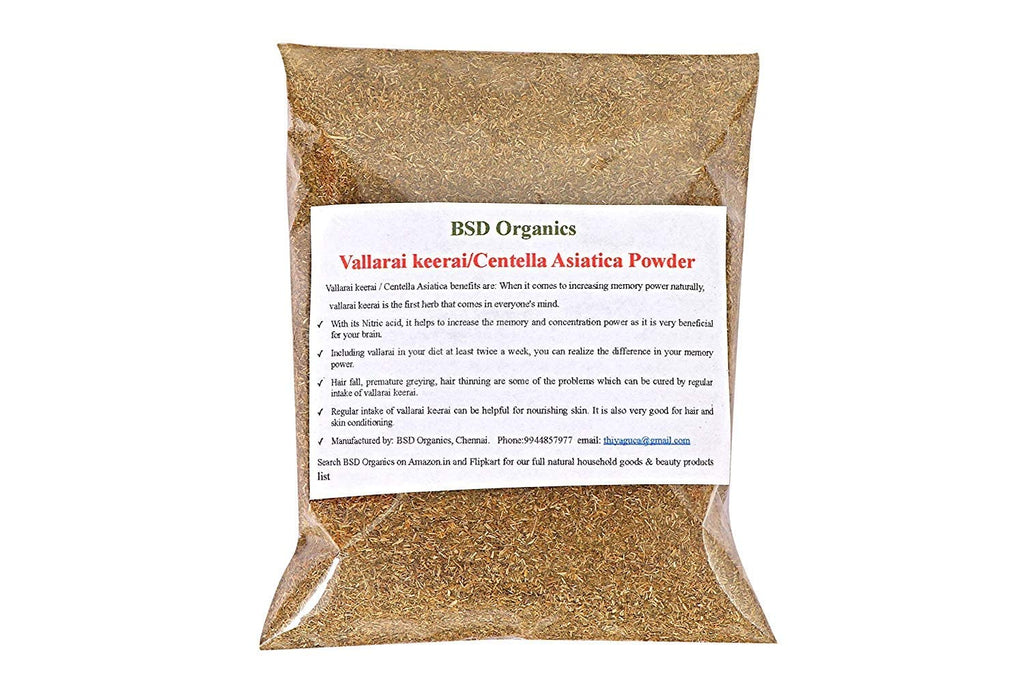 BSD Organics Vallarai Keerai Powder benefits