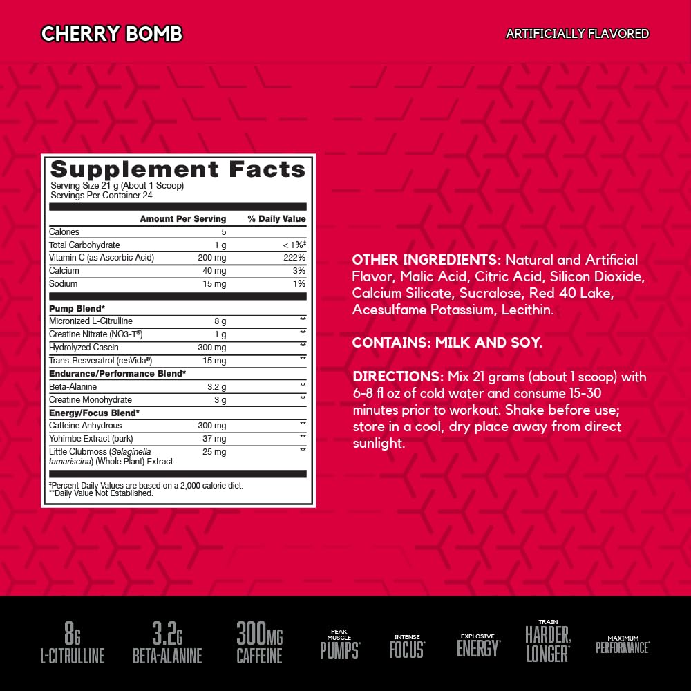 BSN pre-workout for energy boost