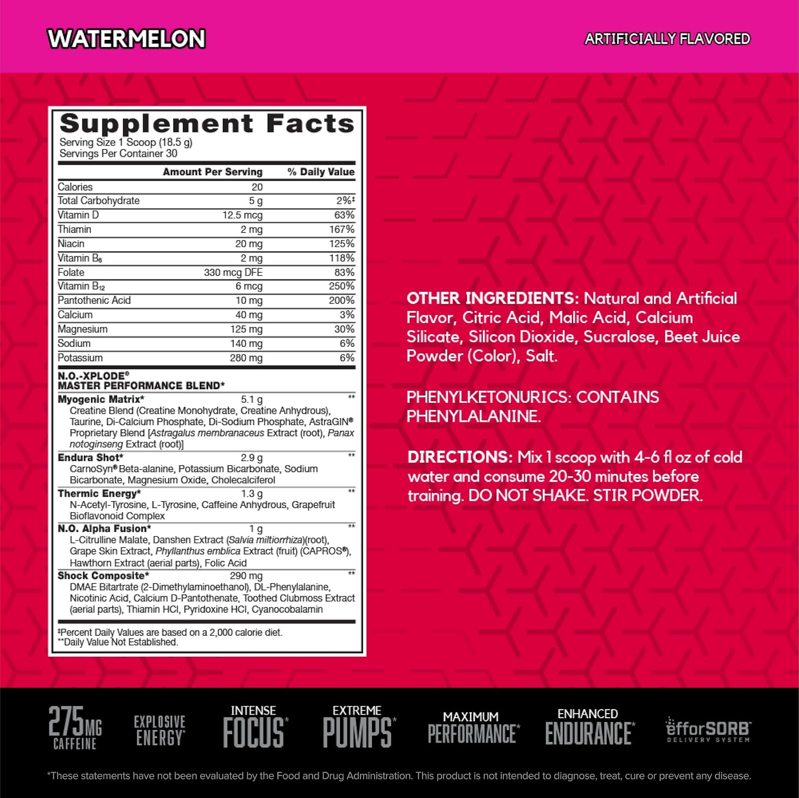 BSN pre-workout powder for intense workouts