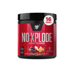BSN pre-workout powder fruit punch