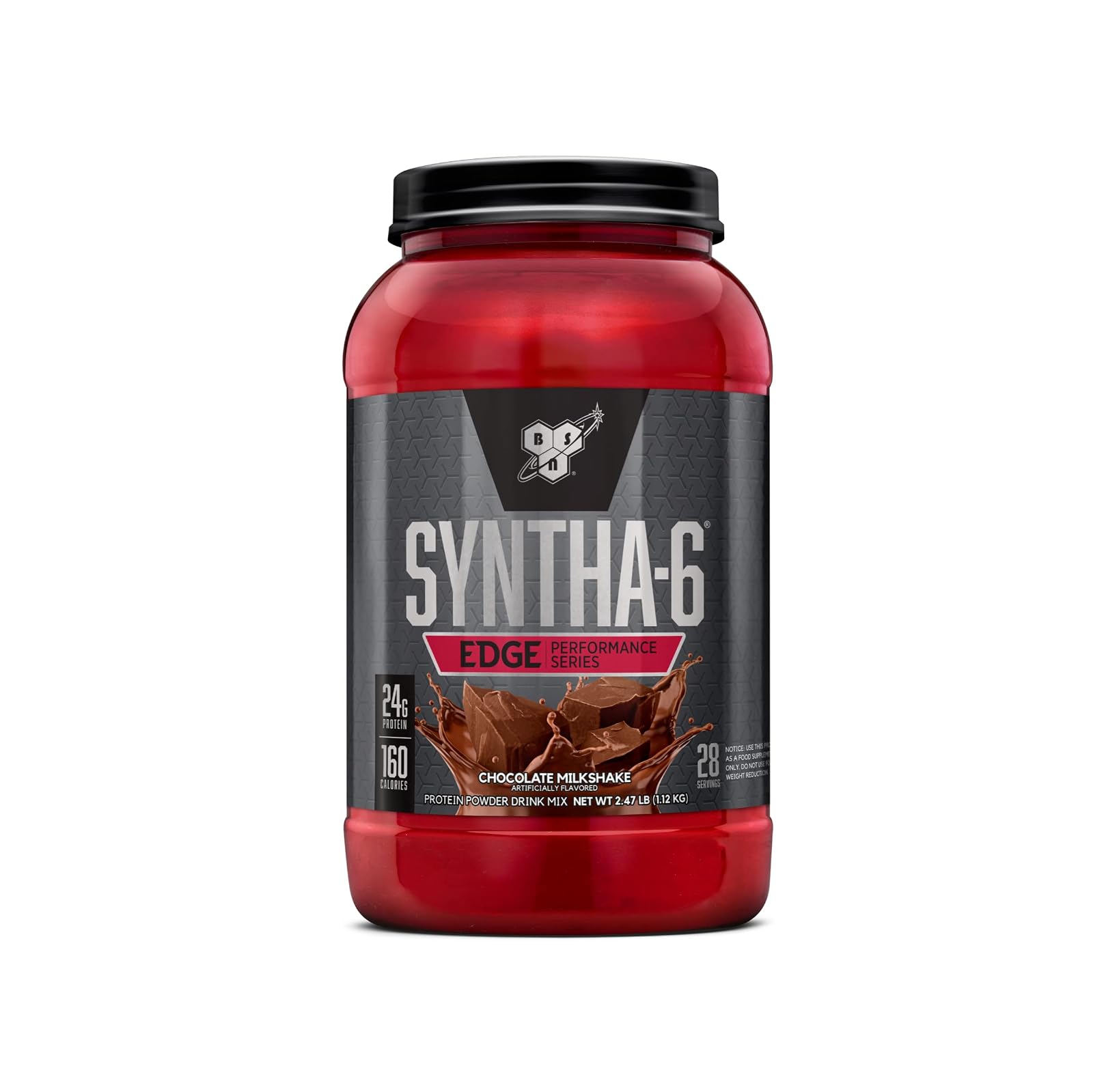 BSN SYNTHA-6 Edge whey protein chocolate milkshake
