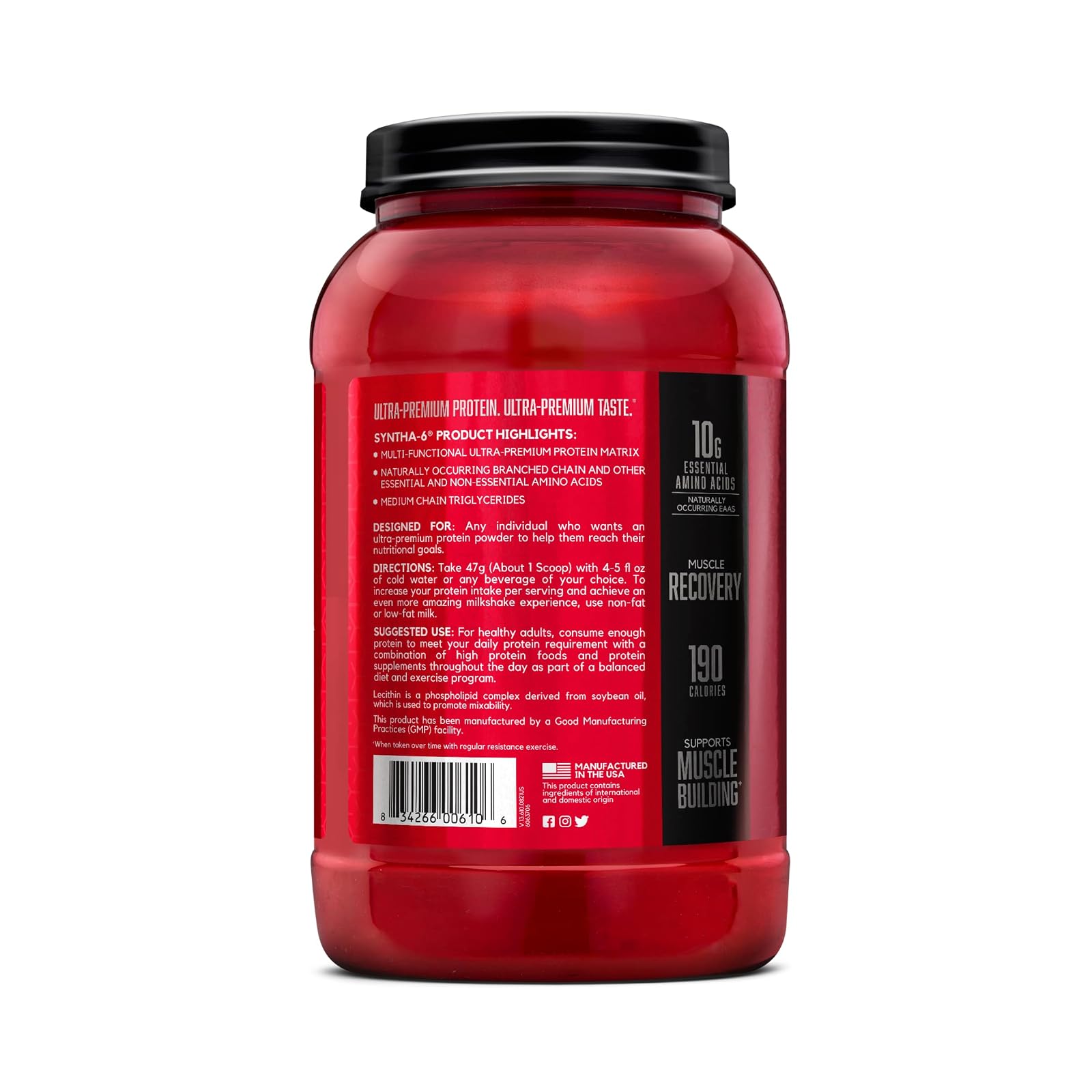 BSN SYNTHA-6 protein for athletes