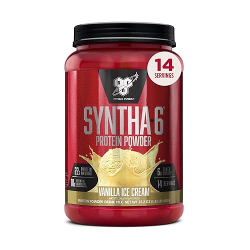 BSN whey protein powder with fiber