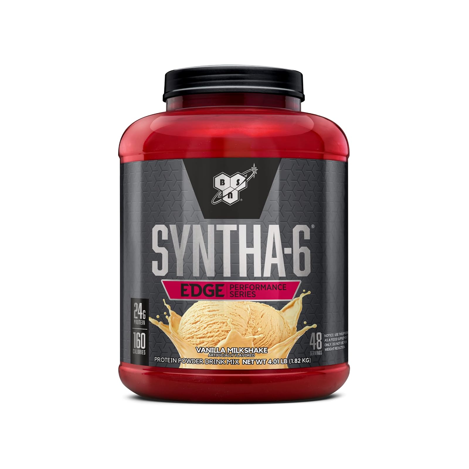 BSN whey protein vanilla milkshake
