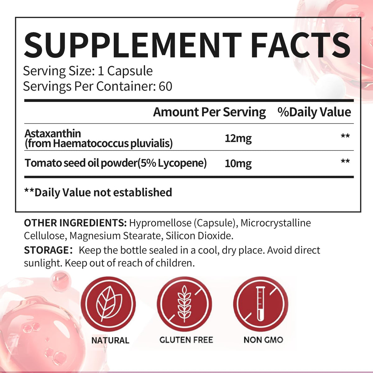 Bterlif astaxanthin for athletic performance