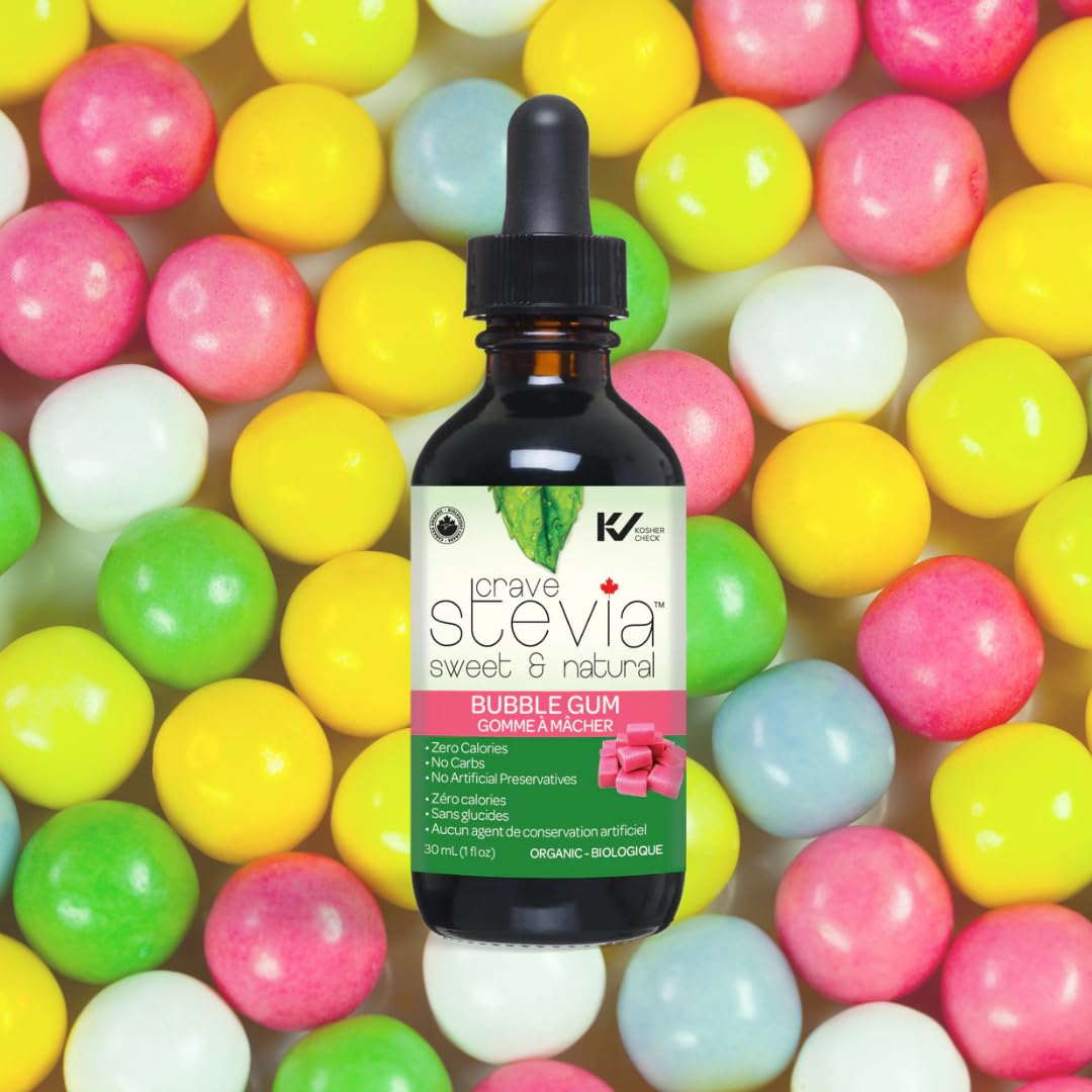 bubble gum flavoured stevia