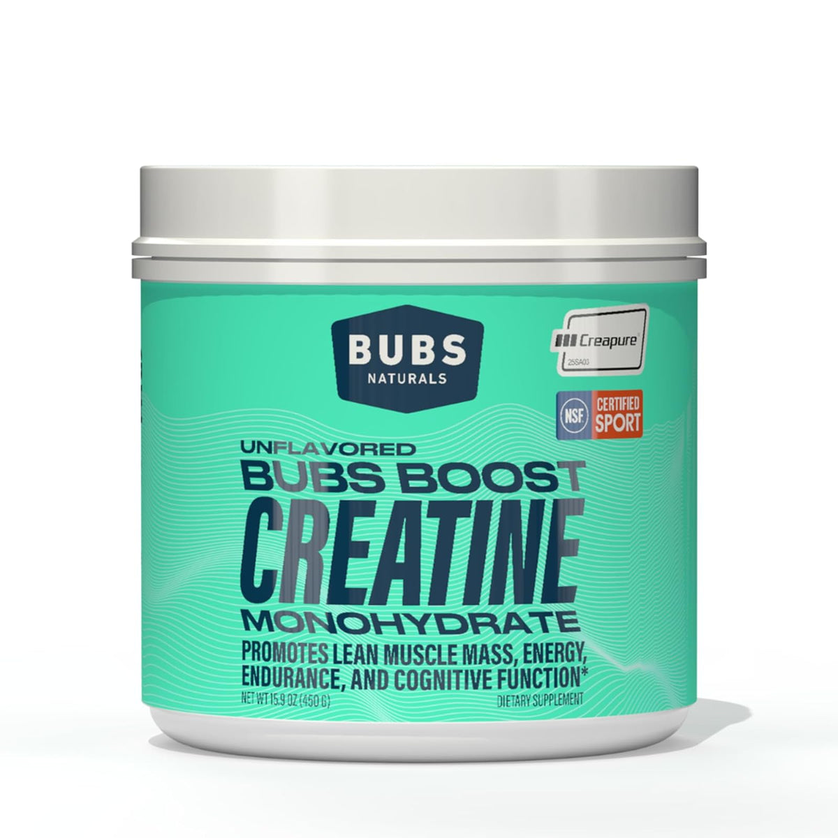 BUBS Boost Creatine Monohydrate supplement