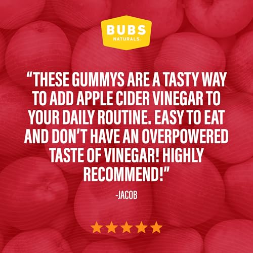 BUBS Naturals apple cider vinegar benefits