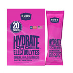 BUBS Naturals electrolyte powder for hydration