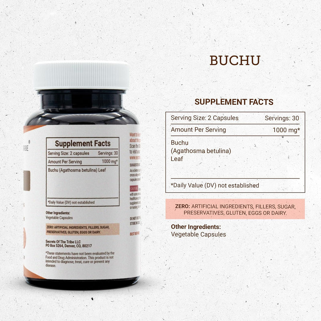 Buchu extract for digestive support