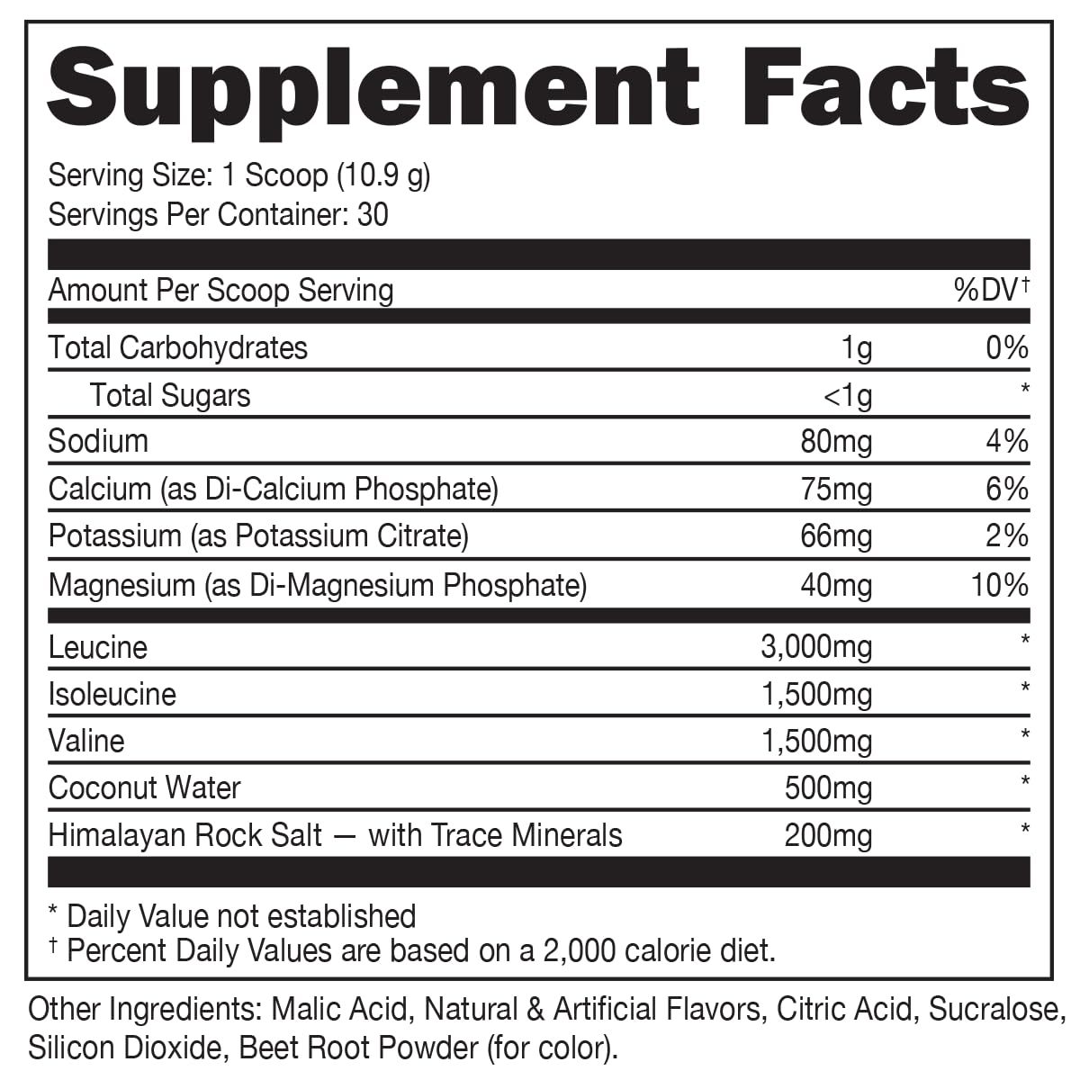Bucked Up amino acids for muscle growth