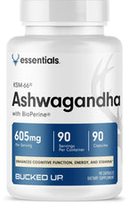 Bucked Up Ashwagandha stress relief capsules